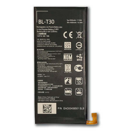 Compatible Battery Replacement for LG X Power 3 4500mAh BL-T30