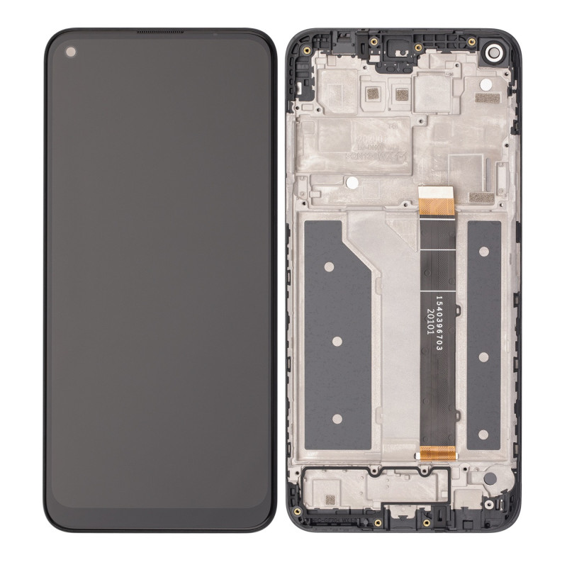 Screen Replacement Compatible with LG K61 with Frame